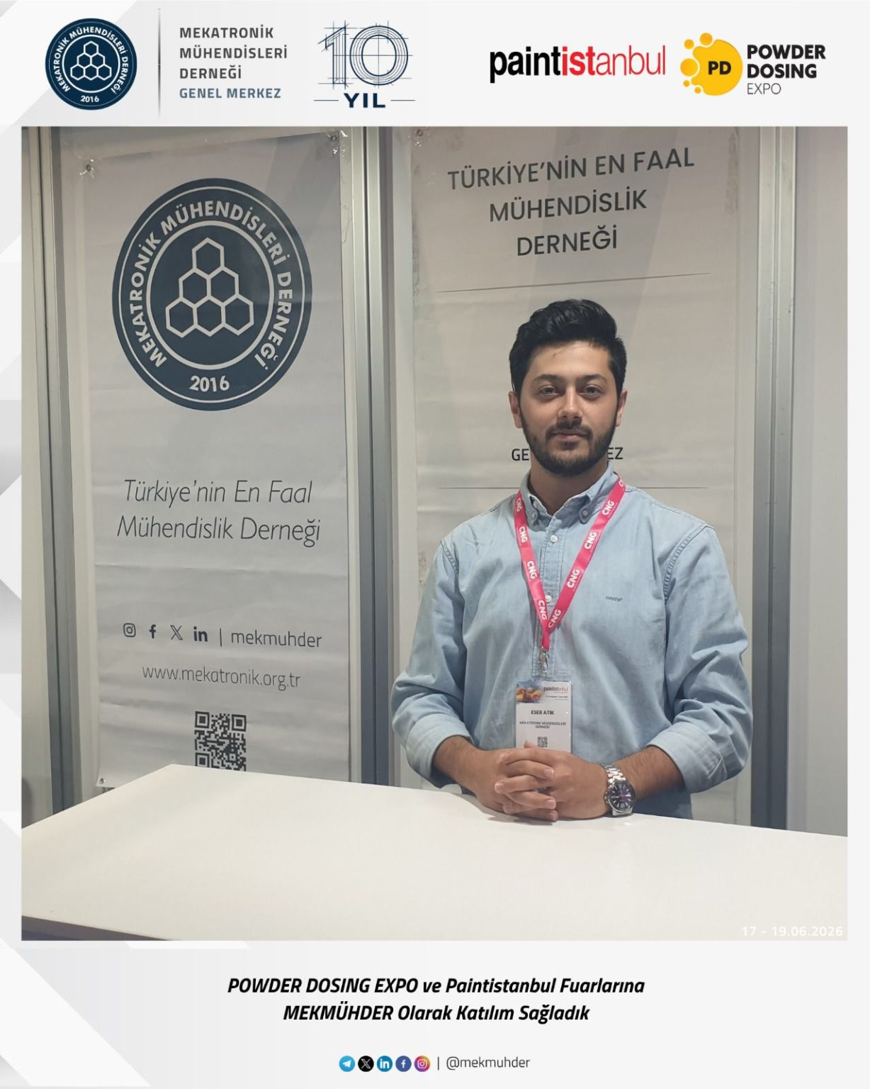 POWDER DOSING EXPO ve Paintistanbul Fuarlarına MEKMÜHDER Olarak Katılım ...